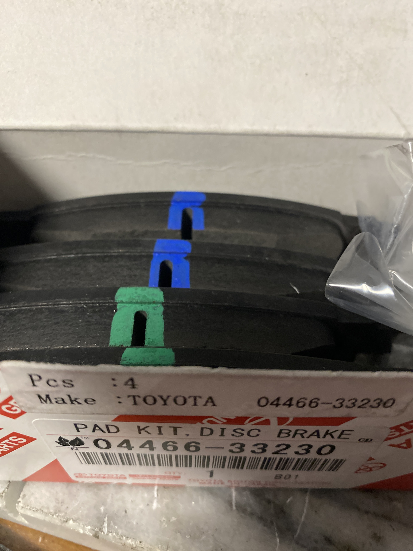 Задние тормозные колодки — Toyota Camry (XV70), 2,5 л, 2018 года ...