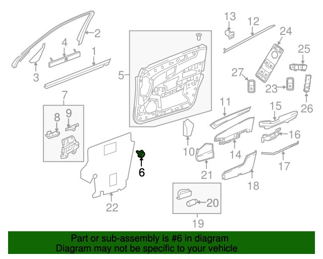 A0009918698 Пистон крепл. накладки крышки багажника Mercedes | Запчасти ...