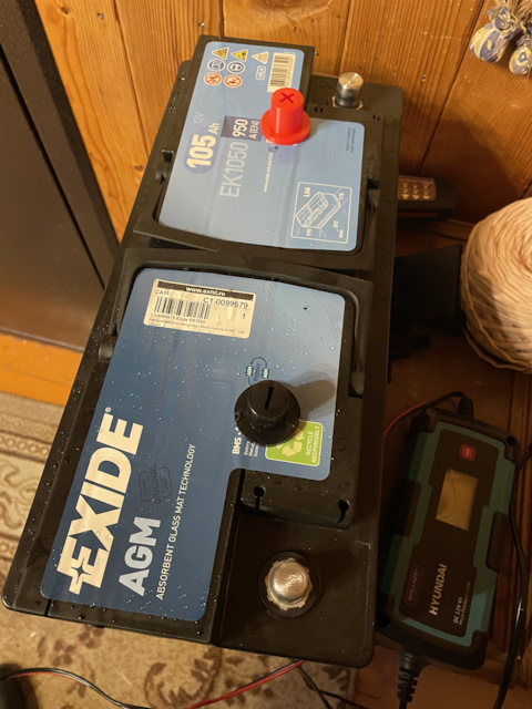 EK1050 Аккумулятор AGM 12V 105Ah 950A (392*175*190) ОП EXIDE | Запчасти ...