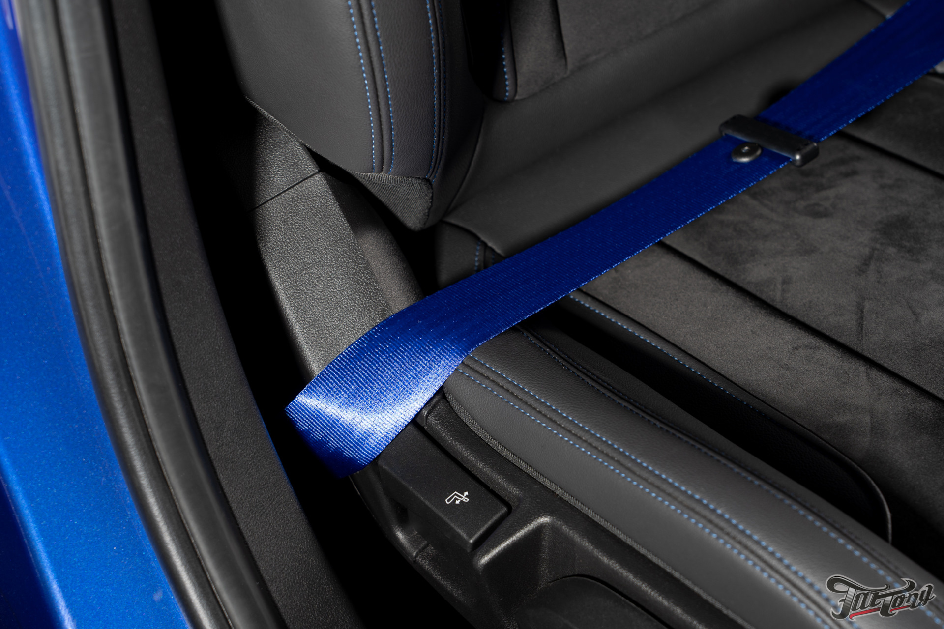 Синие ремни безопасности для BMW 3 — FatTony на DRIVE2