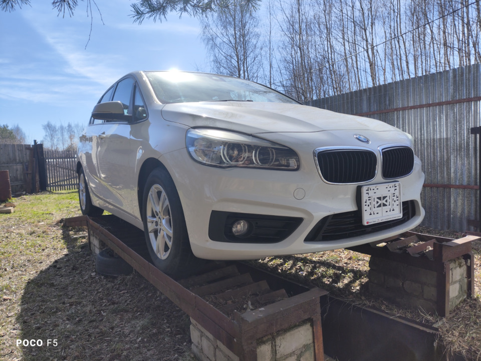 Первое ТО )) — BMW 2 series Active Tourer (F45), 1,5 л, 2015 года | плановое ТО | DRIVE2
