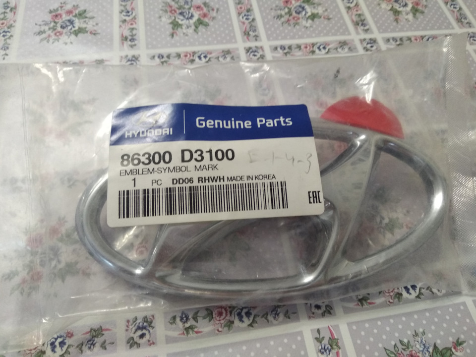 86300D3100 KIA HYUNDAI | Запчасти на DRIVE2