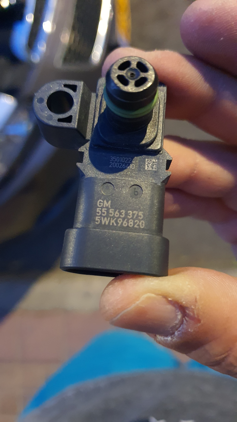 55563375 Датчик давления воздуха во впускном коллекторе двигателя GM ...