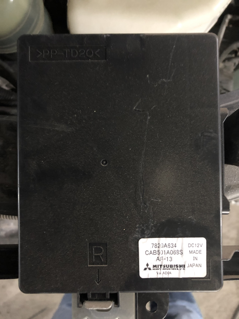 7820A634 Блок управления климат контролем Mitsubishi | Запчасти на DRIVE2