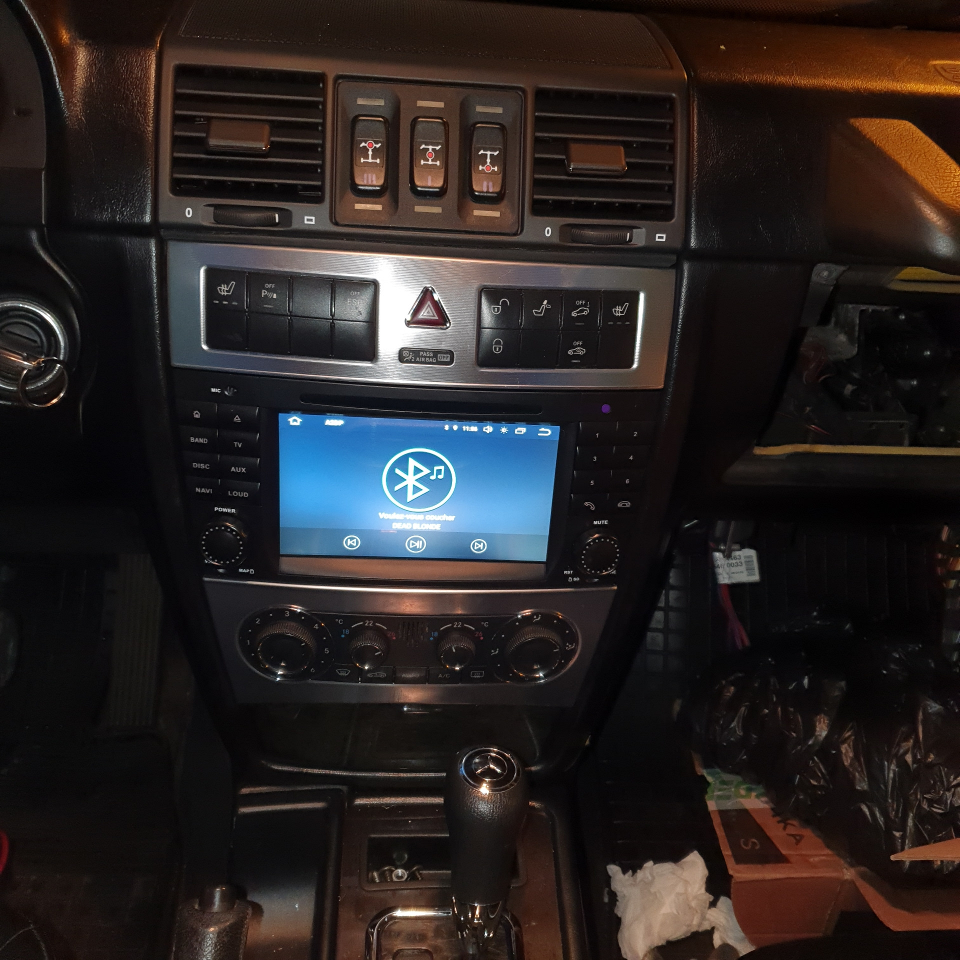 Рестайл торпедо под 2007+ — Mercedes-Benz G-Class (W463), 3,2 л, 2004 ...