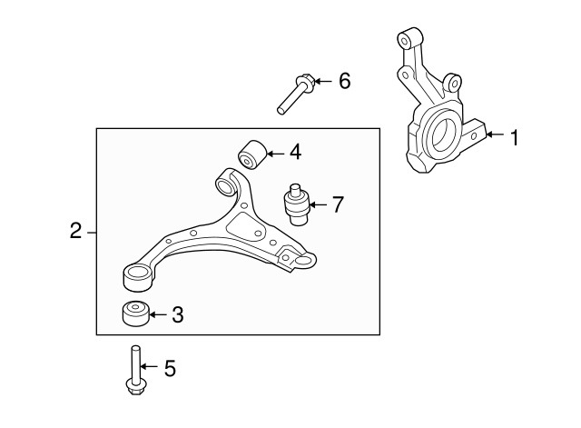 545502P000 Втулка подвески KIA HYUNDAI | Запчасти на DRIVE2