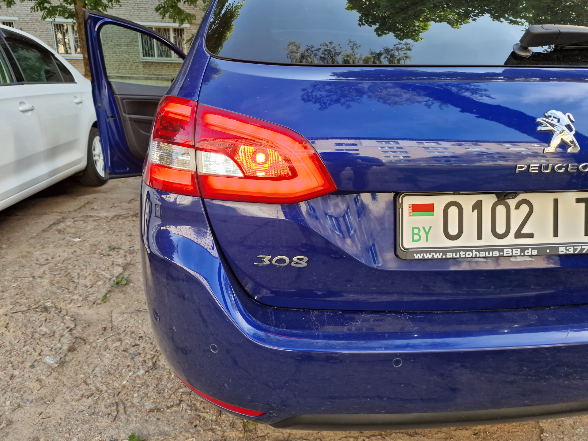 Теперь точно Full LED — Peugeot 308 SW (2G), 1,5 л, 2018 года ...