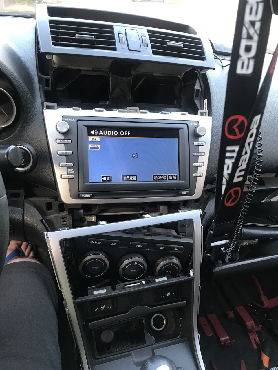 Магнитола от Мазда атенза — Mazda 6 (2G) GH, 2,5 л, 2008 года ...