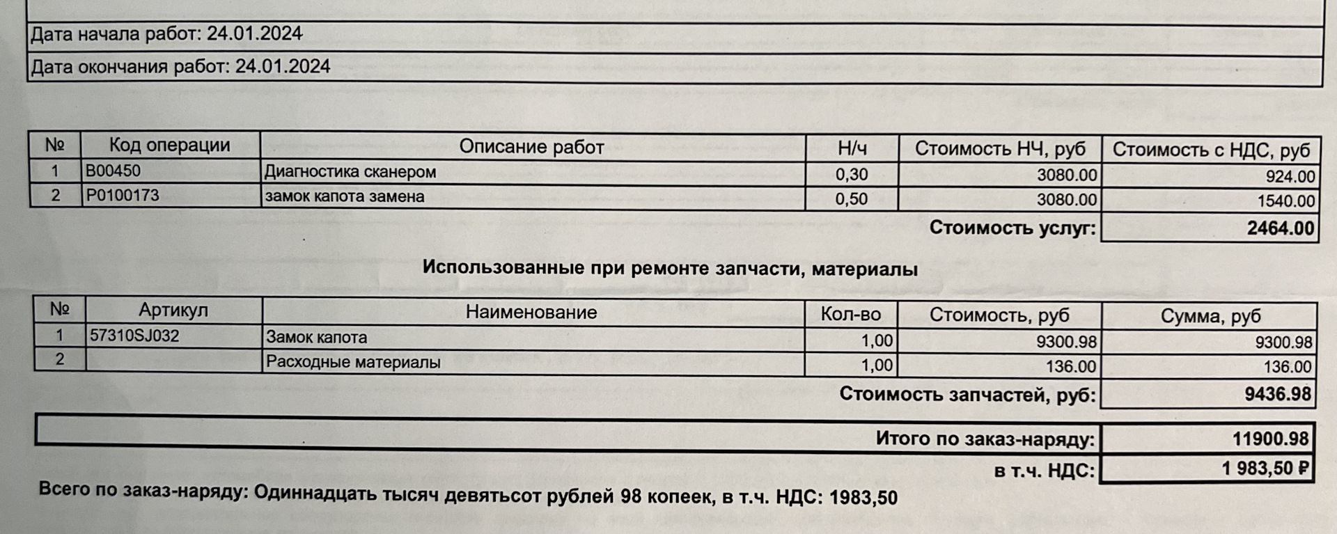 Поломка — Subaru Forester (SK), 2,5 л, 2019 года | поломка | DRIVE2