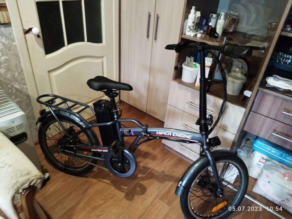 Электровелосипед HIPER ENGINE FOLD X2 Делимся опытом эксплуатации. — DRIVE2