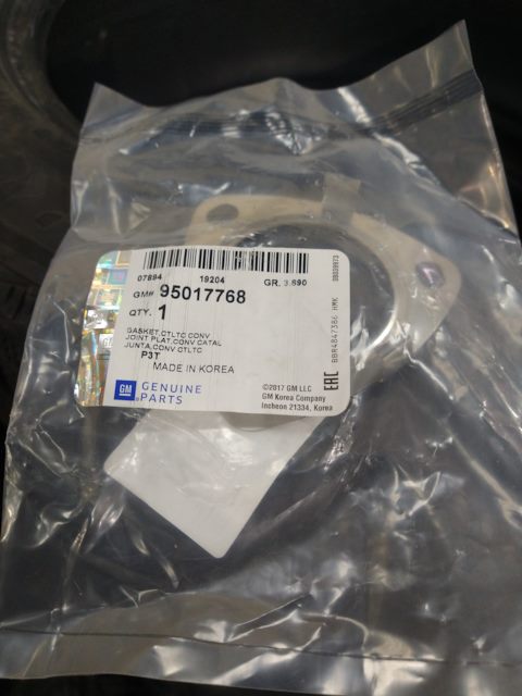 95017768 Прокладка выпускного коллектора двигателя GM | Запчасти на DRIVE2