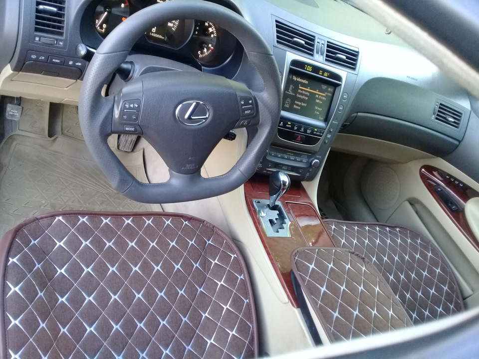 Обновил интерьер. — Lexus GS (S190), 3 л, 2007 года | стайлинг | DRIVE2