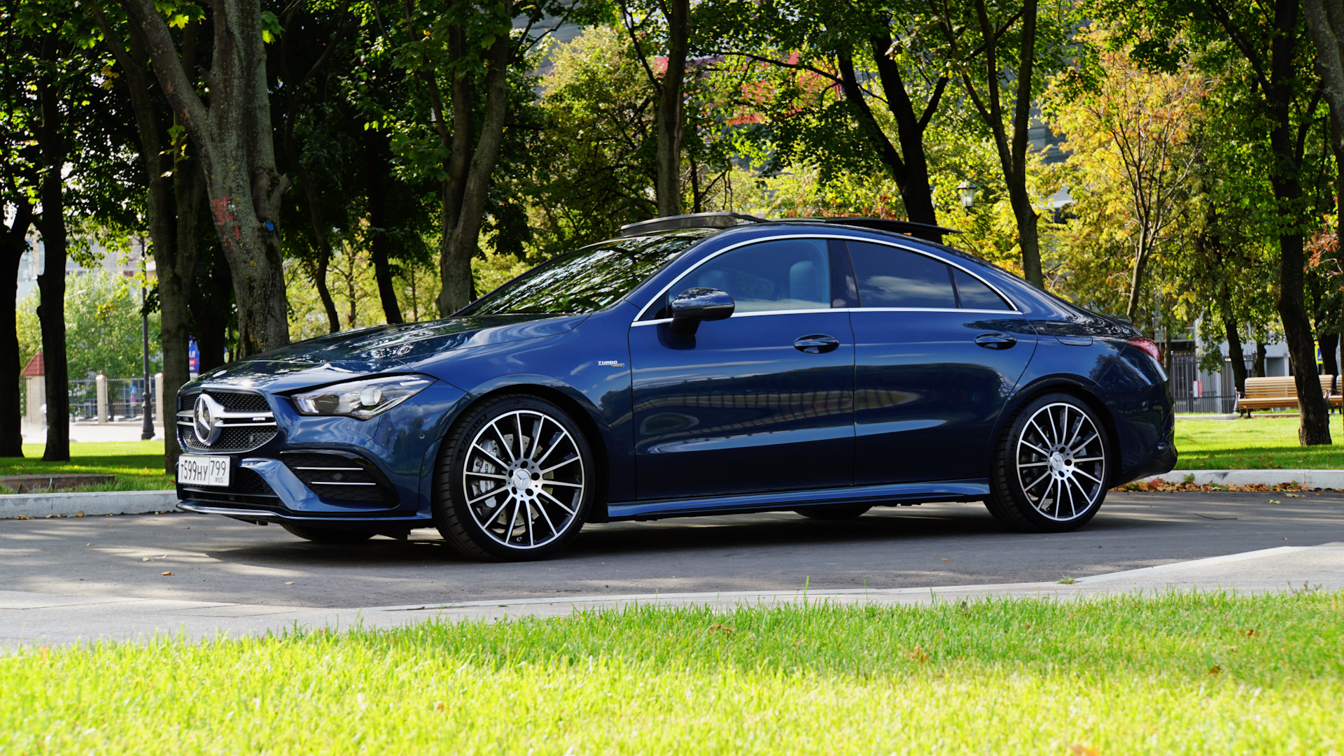 красота по-немецки — Mercedes-Benz CLA 35 AMG (C118), 2 л, 2019 года ...