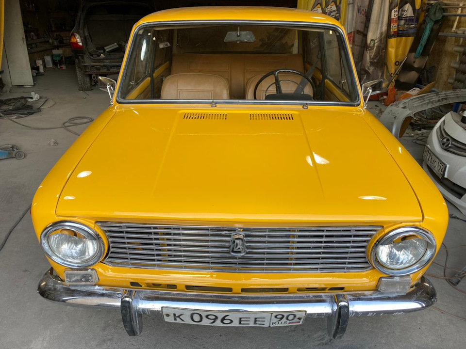 Закончил с покрасом — Lada 2101, 1,2 л, 1978 года | фотография | DRIVE2