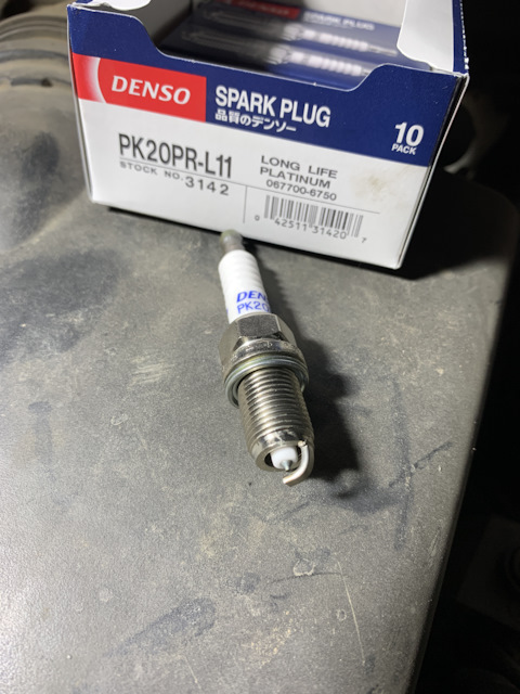 PK20PRL11 Свеча (platinum) pk20pr-l11 DENSO | Запчасти на DRIVE2