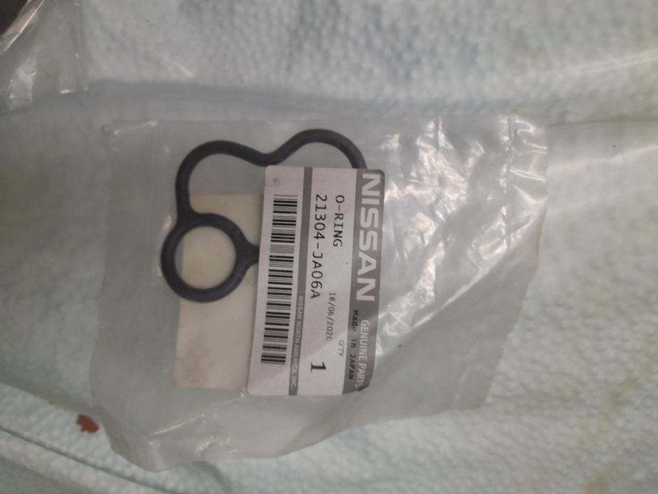 21304JA06A Прокладка теплообменника QR NISSAN INFINITI | Запчасти на DRIVE2