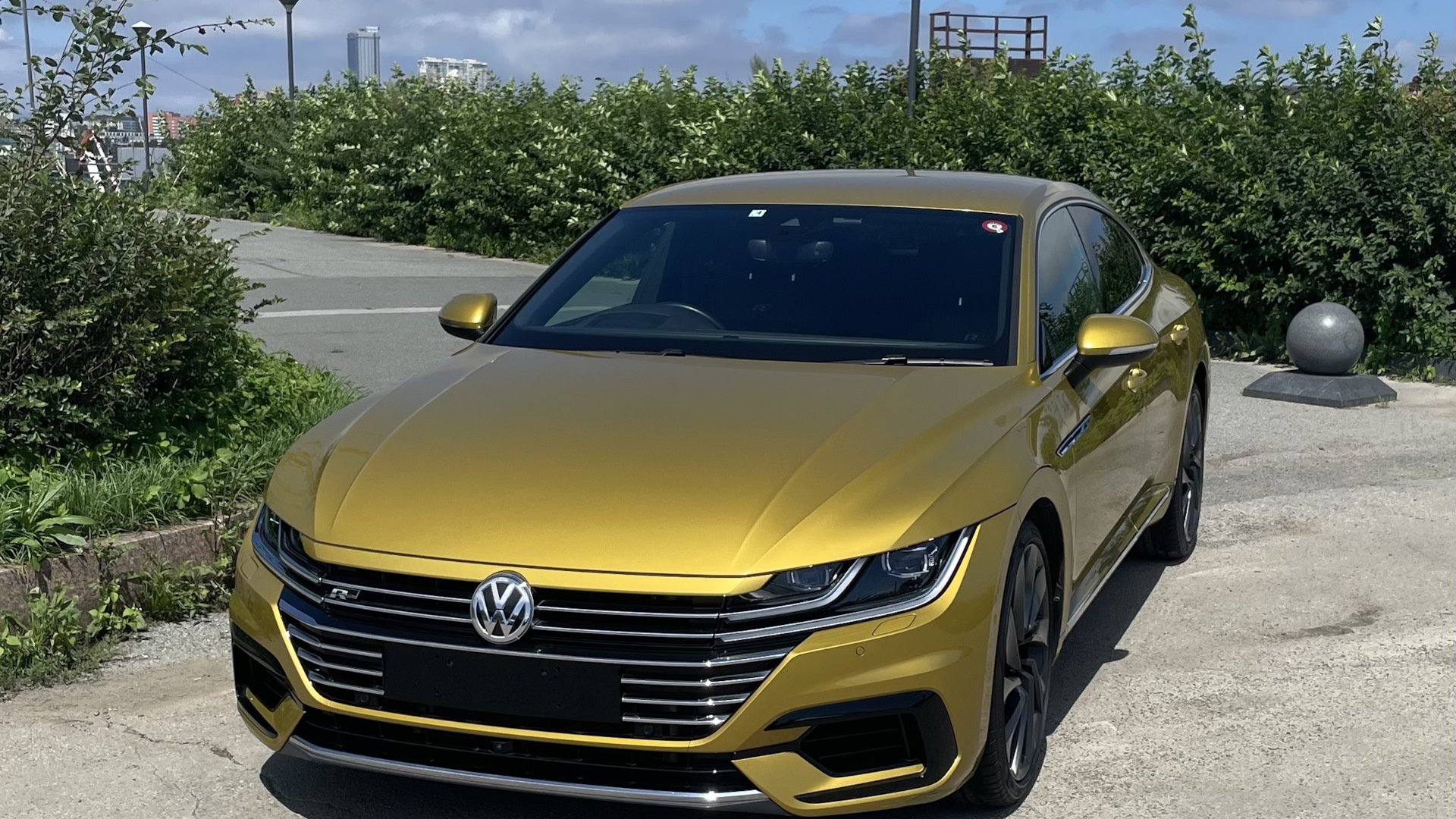 Volkswagen Arteon 2.0 бензиновый 2019 | Mr.Gold R-Line st2 на DRIVE2