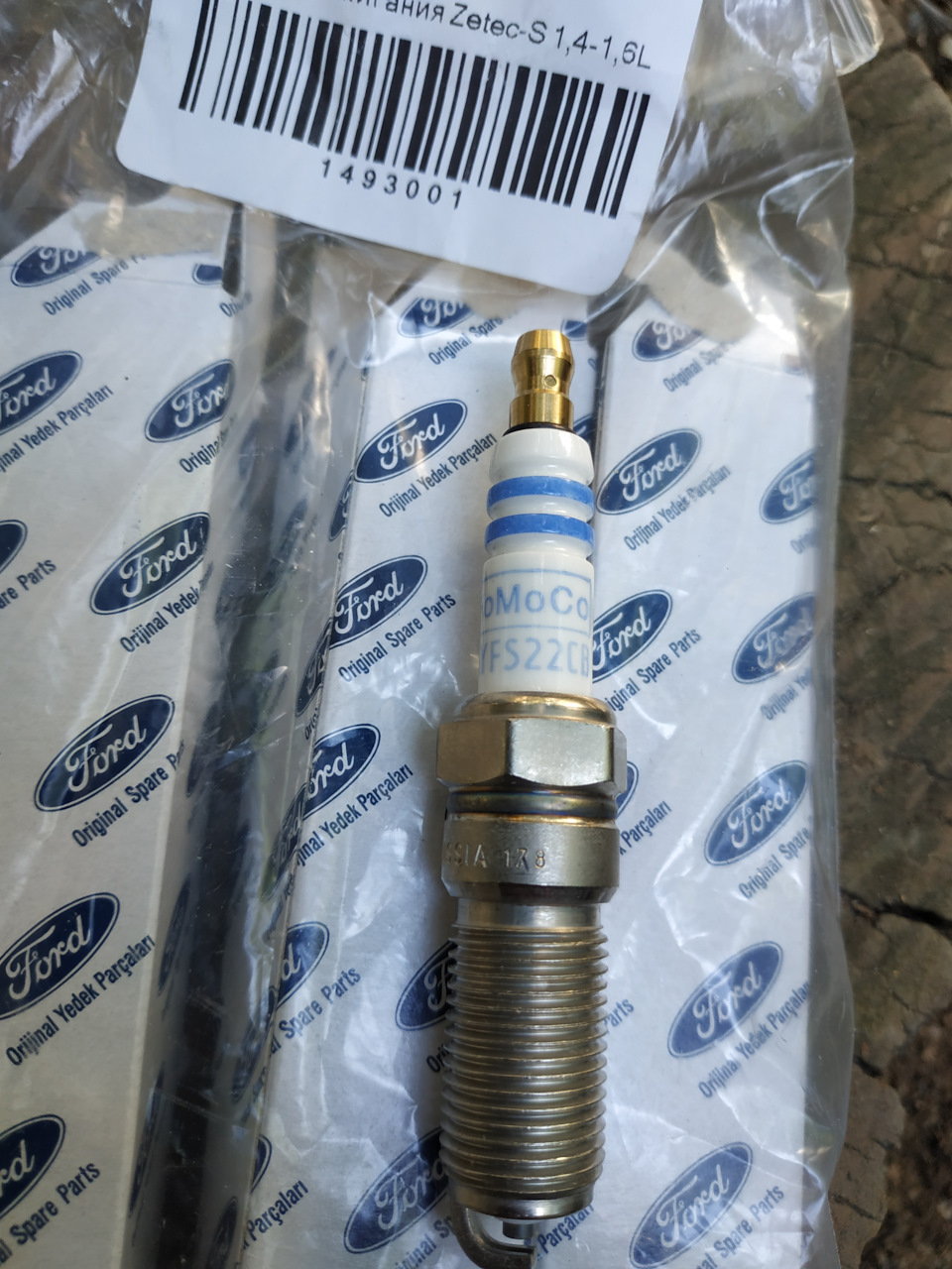 1493001 Свеча зажигания Ford | Запчасти на DRIVE2