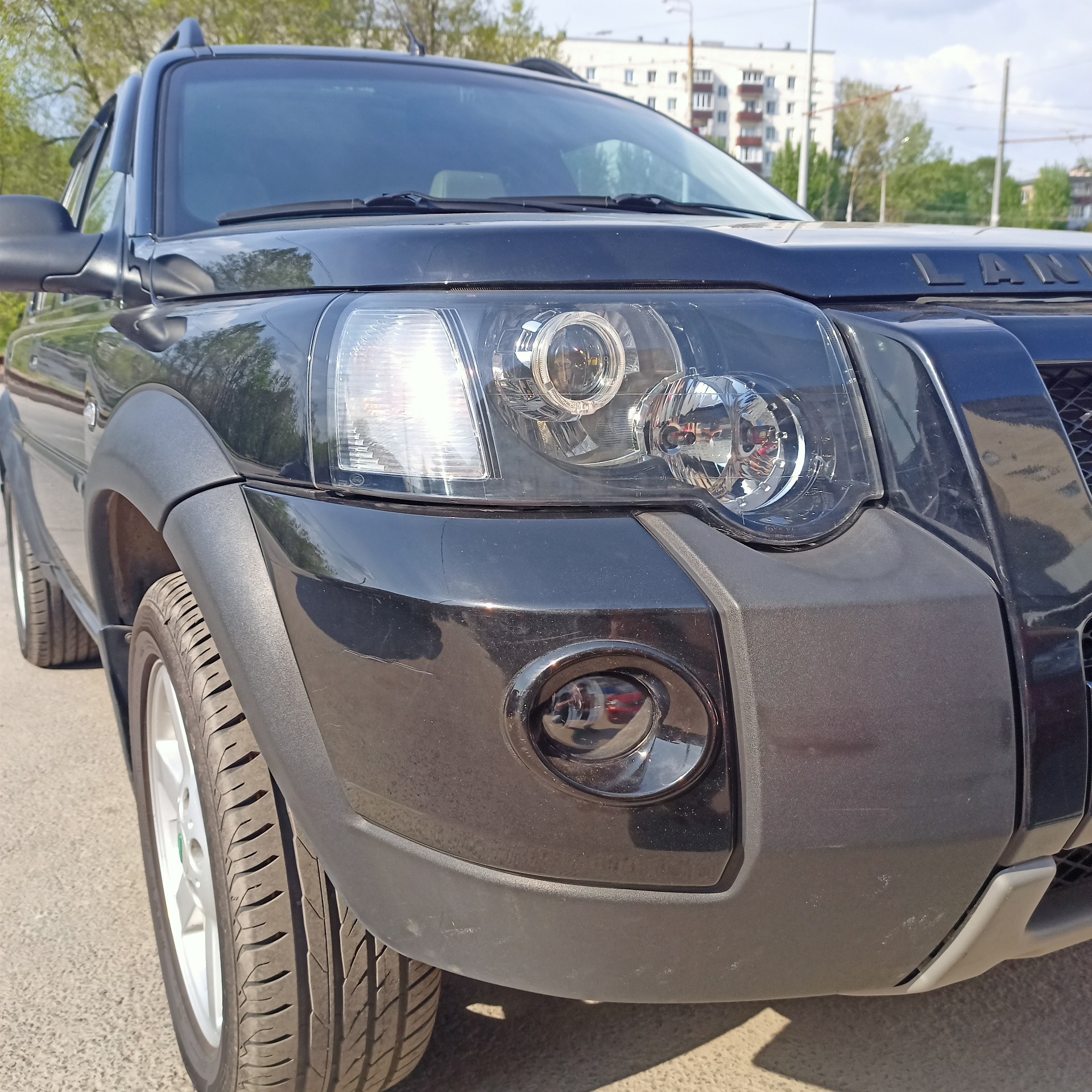 Противотуманки Led от Гранты — Land Rover Freelander (L314), 2,5 л, 2005 года | своими руками ...