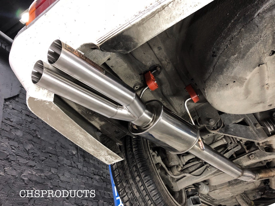 Выхлоп от CHS — BMW 3 series (E30), 2,5 л, 1986 года | тюнинг | DRIVE2