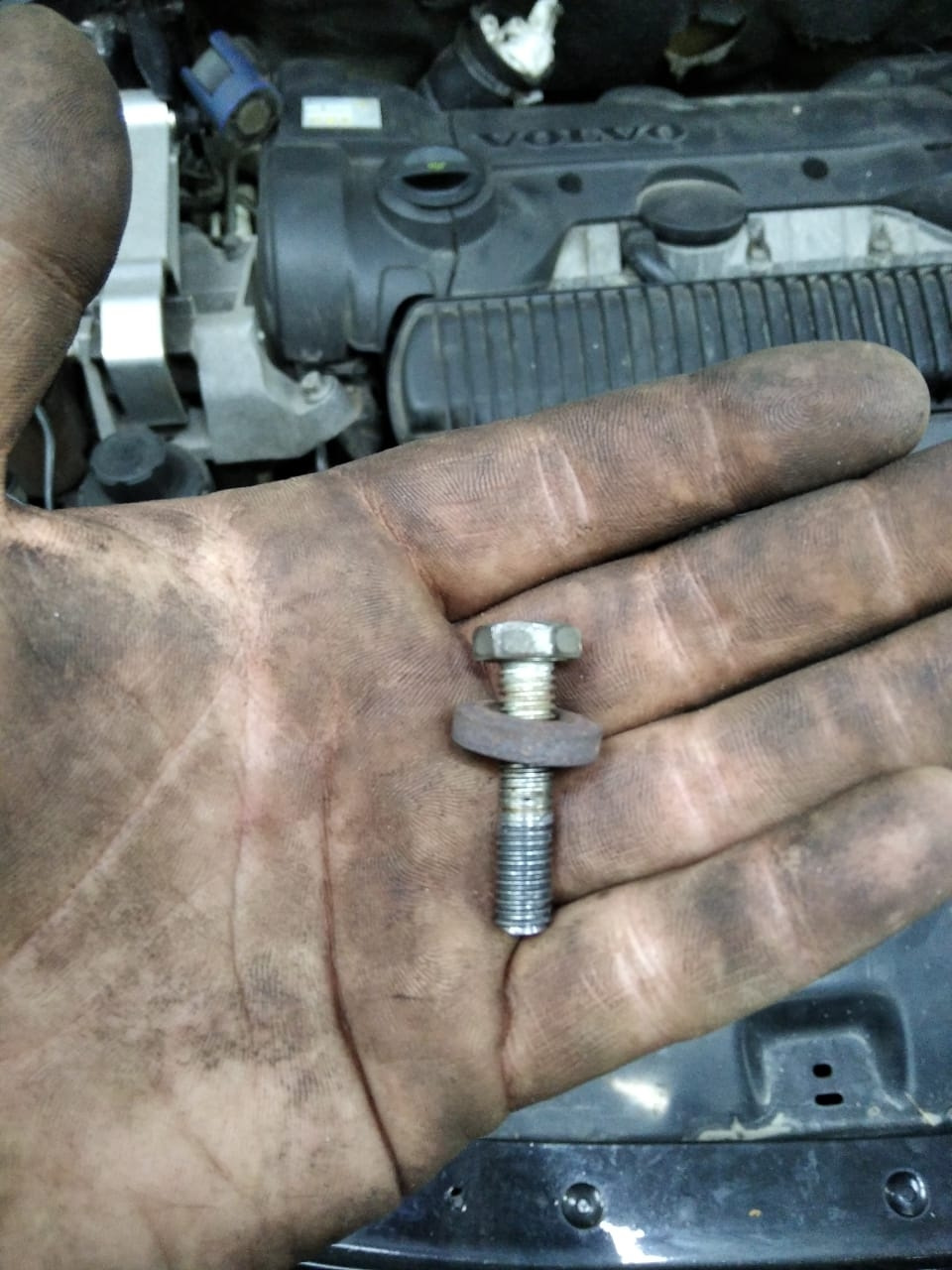 Замена прокладки выпуска, а как оказалось ремонт турбины — Volvo S80 ...