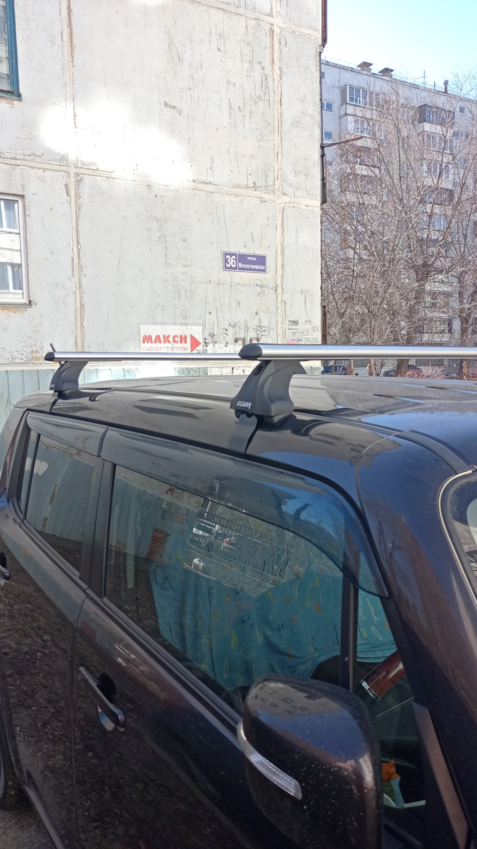 Багажник на крышу. — Nissan Moco III, 0,7 л, 2011 года | аксессуары | DRIVE2