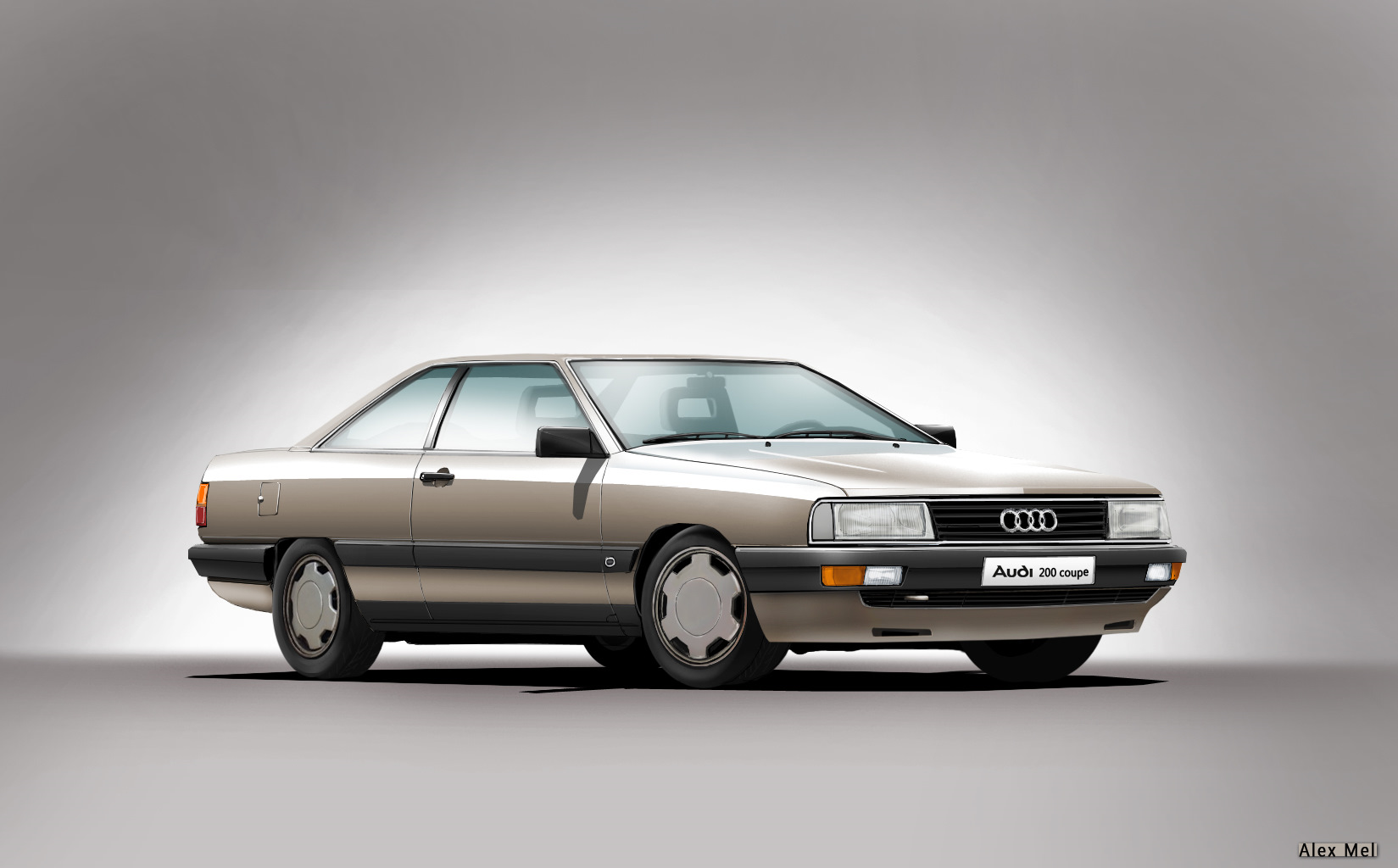 Audi 200 C3 Coupe — DRIVE2