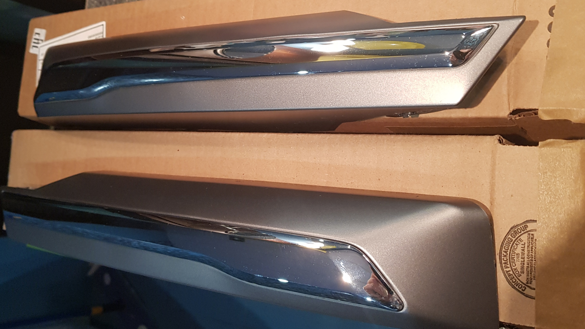 Защитная Планка П Бок противотуманной фары Комплектация Luxury Line Fog ...