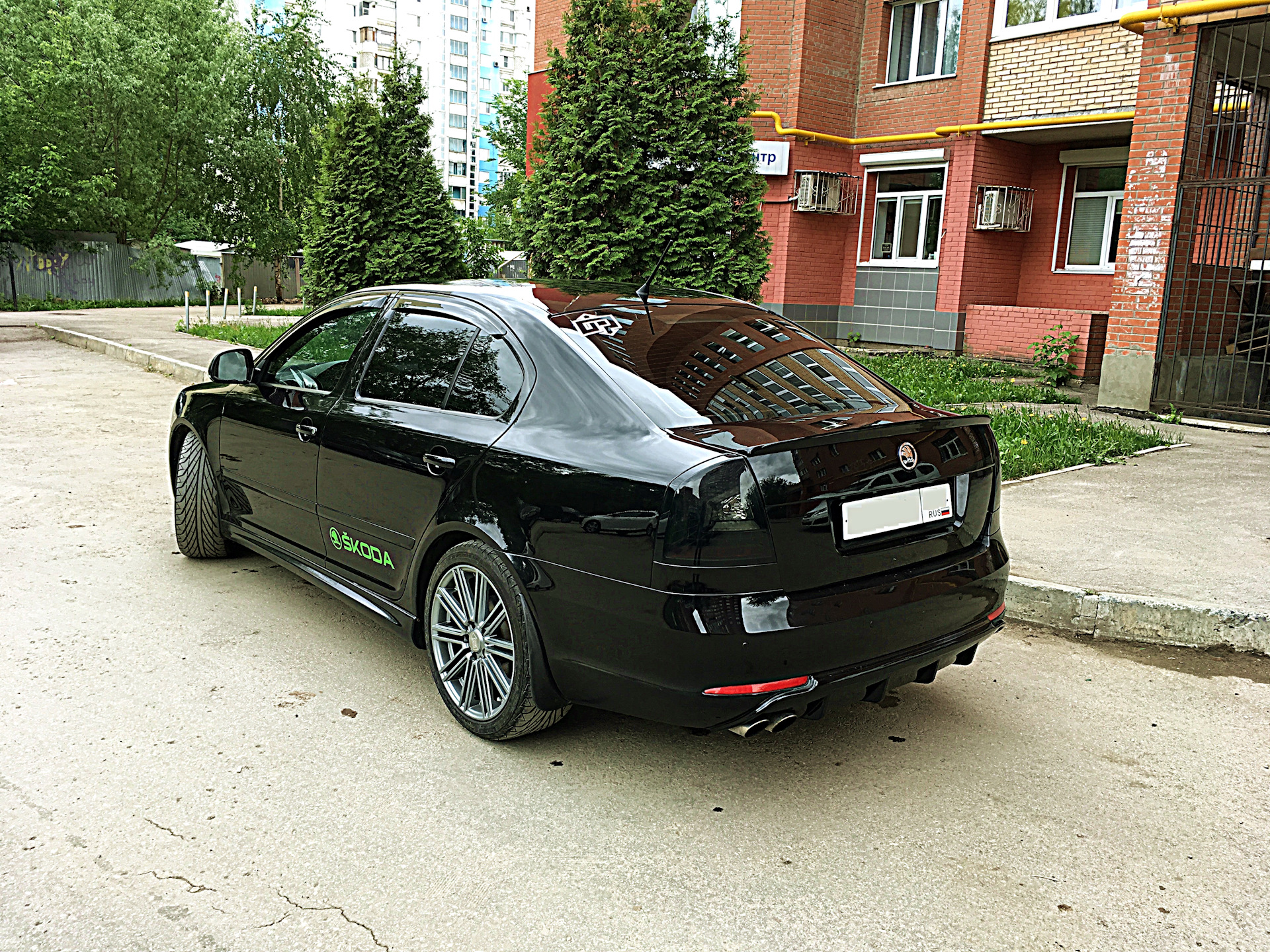 Фото на новых тапках! — Skoda Octavia A5 Mk2, 1,8 л, 2012 года ...