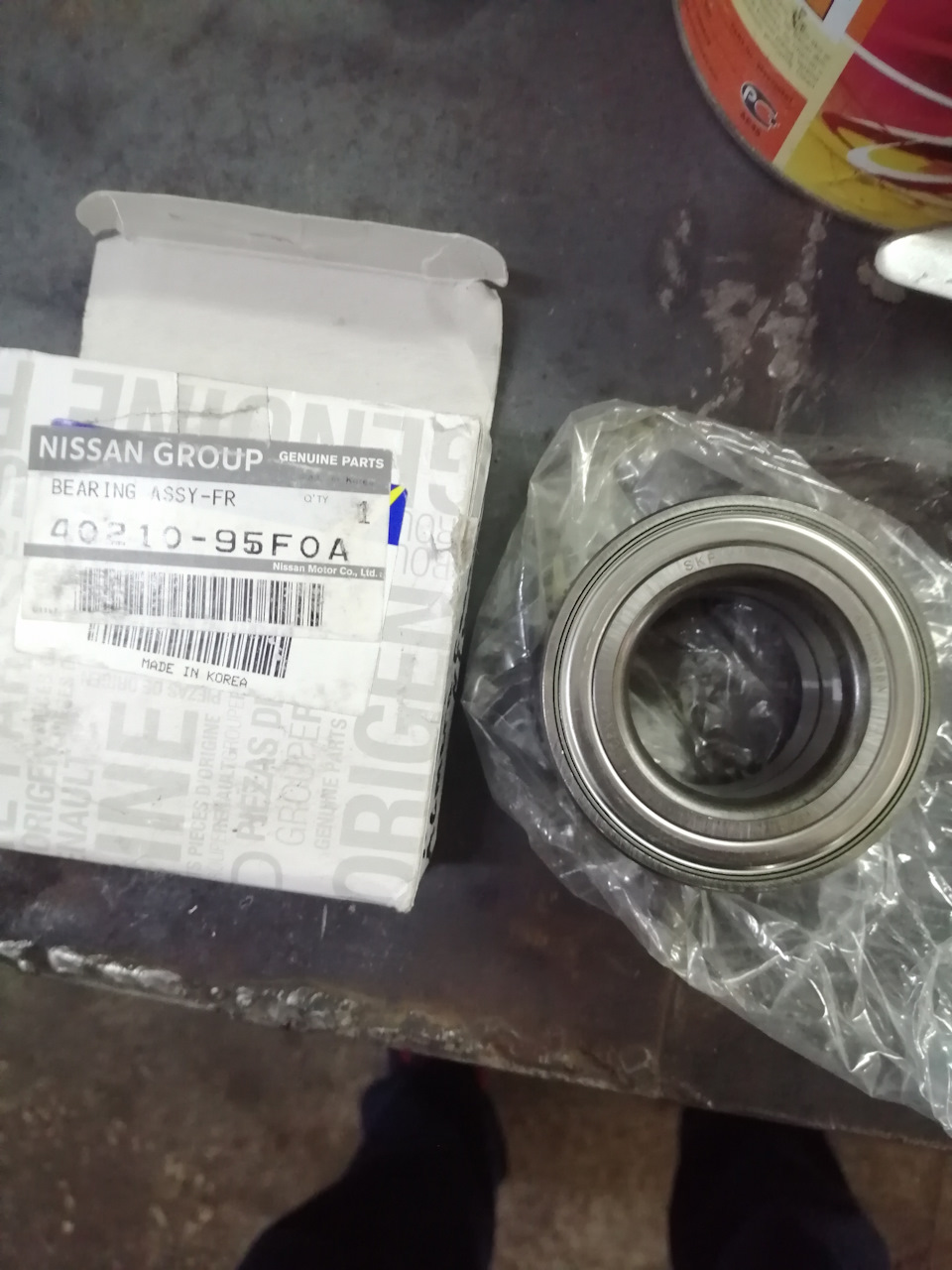 Ступичный подшибник — Nissan Almera Classic (B10), 1,6 л, 2006 года ...