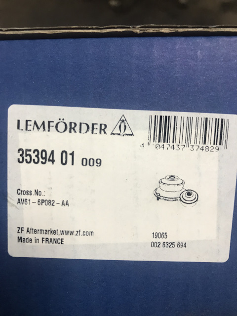 3539401 Опора двигателя LEMFORDER | Запчасти на DRIVE2