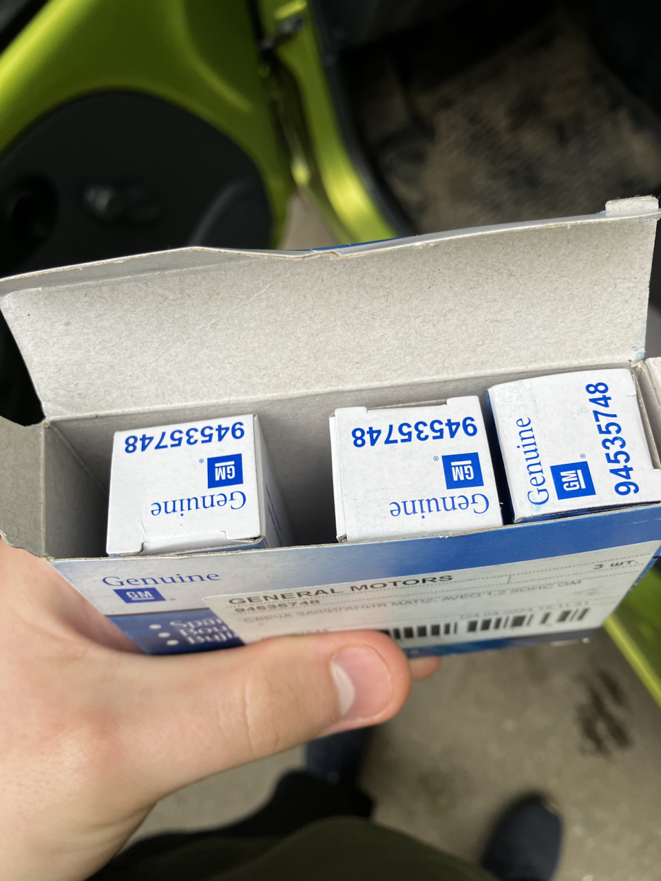 94535748 Свеча зажигания GM | Запчасти на DRIVE2