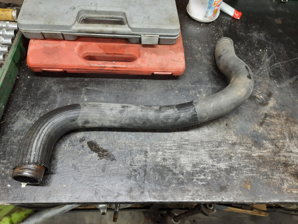 Морозы, трубки АКПП, патрубок. — Cadillac SRX (2G), 3 л, 2013 года ...