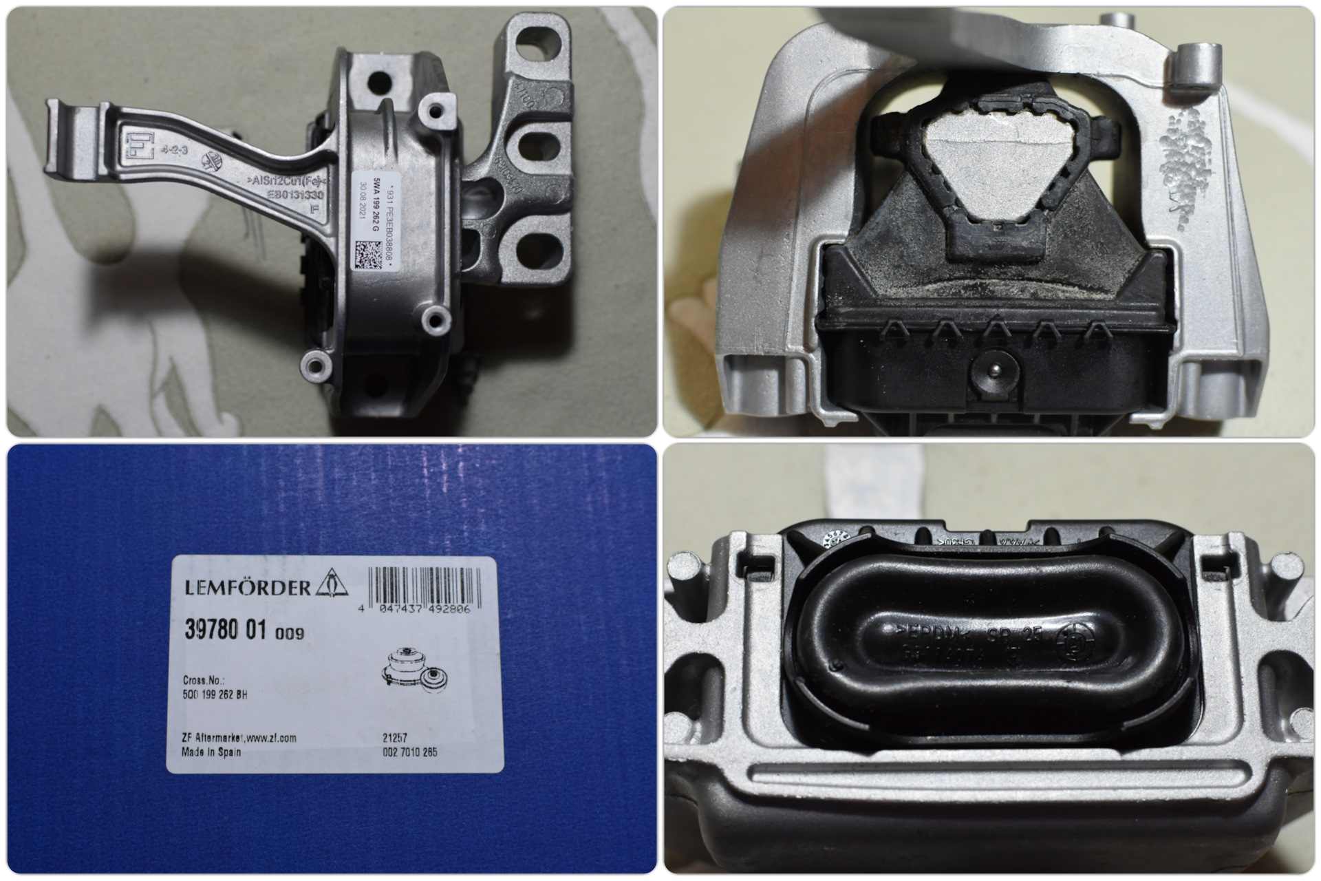 Запись №43. Опора двигателя 5WA199262G/5Q0199262BH (SEAT Leon 5F ...