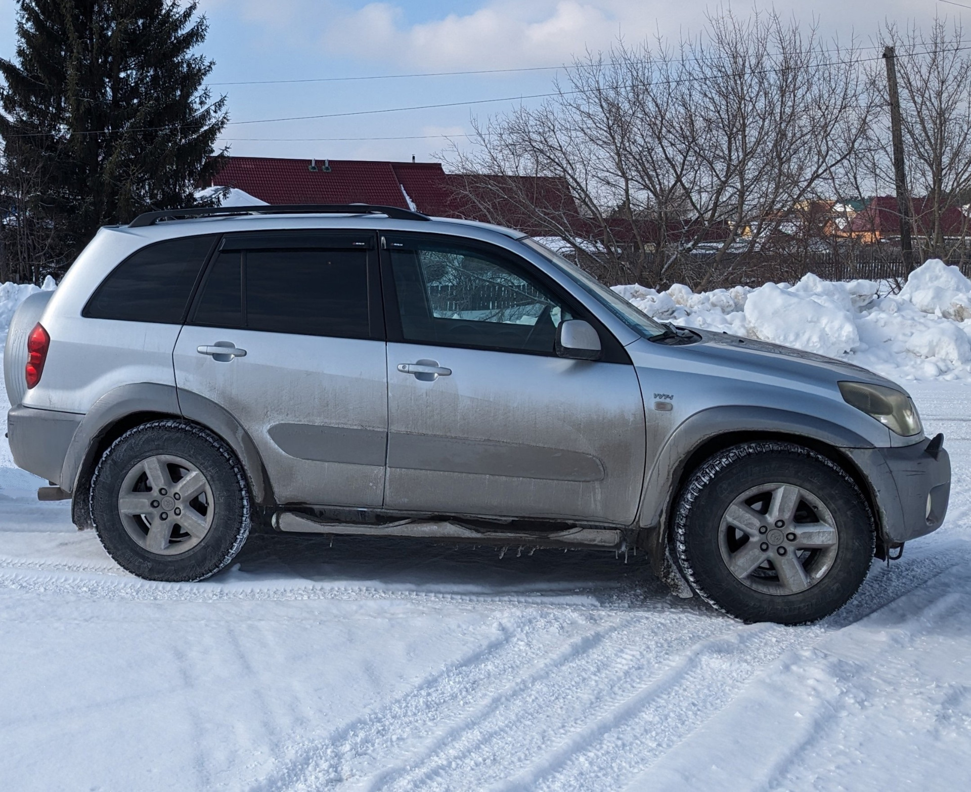 Cordiant Snow Cross 235/70/16 — Toyota RAV4 (II), 2 л, 2003 года | шины ...