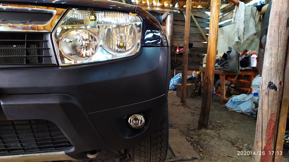 Птф Дастер — Dacia Duster (1G), 1,6 л, 2010 года | аксессуары | DRIVE2