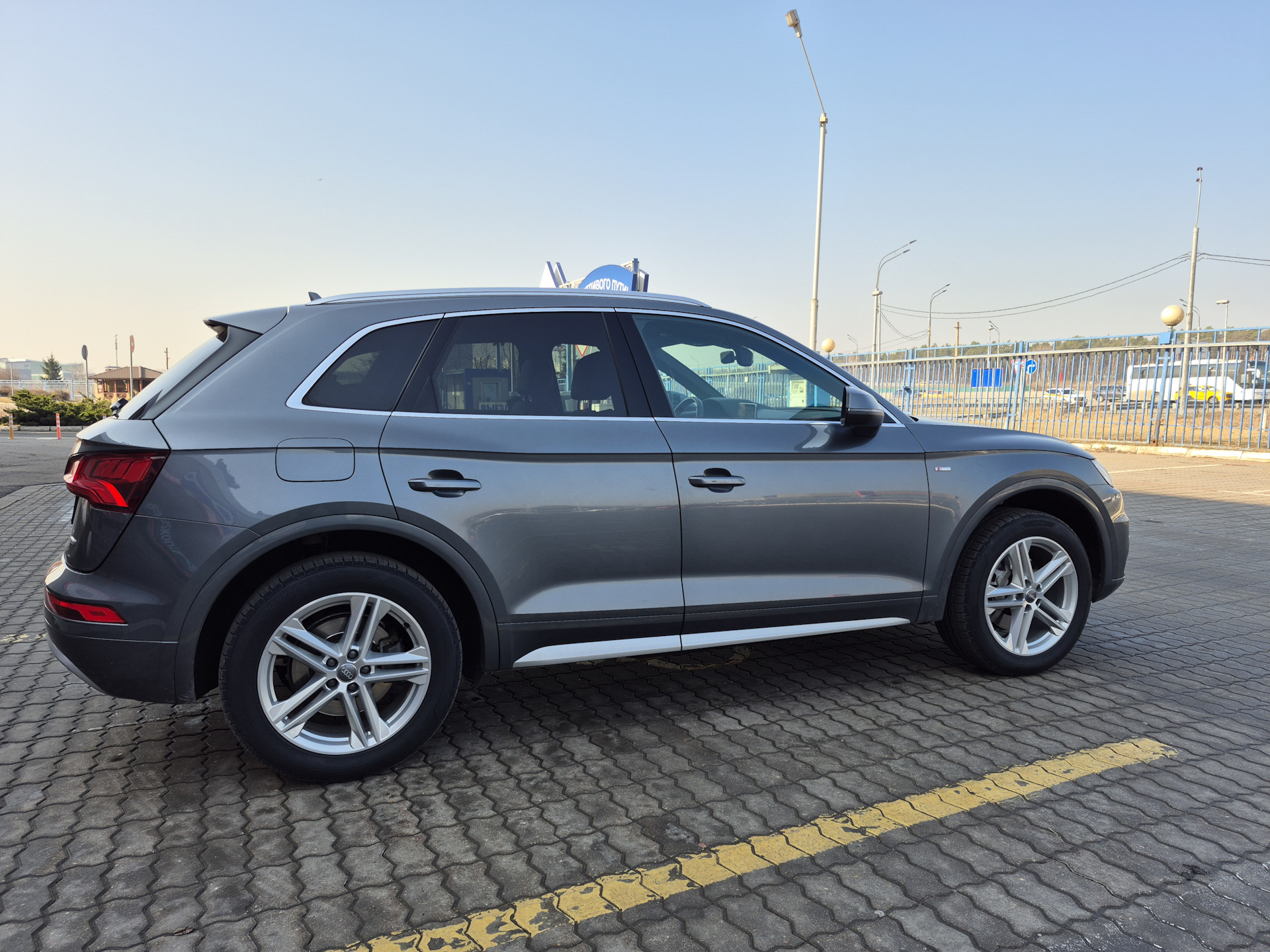 Шины Hankook Ventus S1 evo3 SUV K127A 235/55 R19 — Audi Q5 (2G), 2 л, 2019 года | шины | DRIVE2