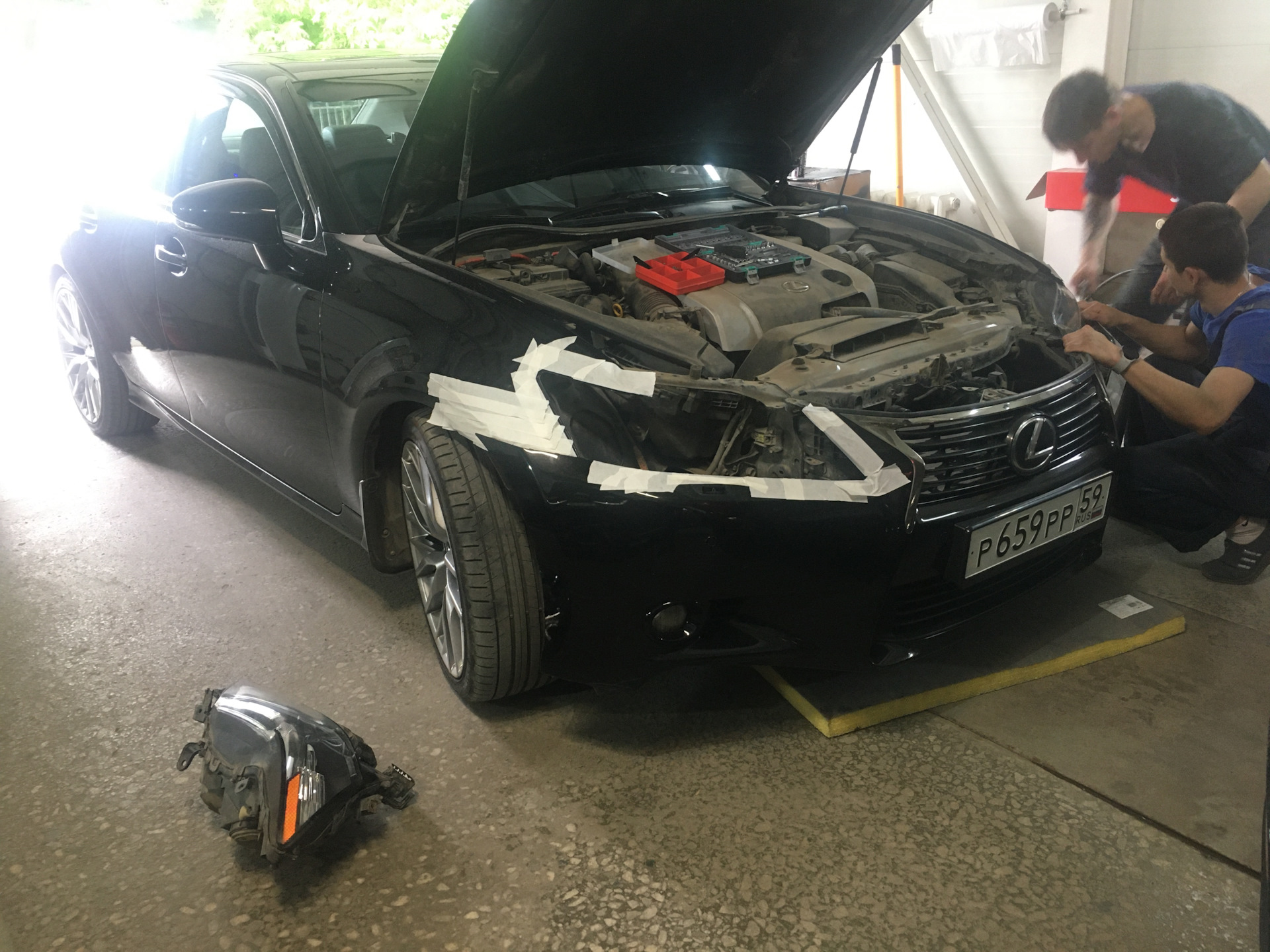 Установка BI-LED — Lexus GS (L10), 3,5 л, 2013 года | тюнинг | DRIVE2