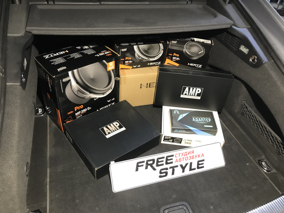 Audi A7 Hertz + Amp — FreeStyle на DRIVE2