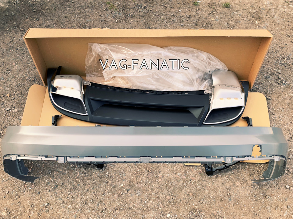Обвес заднего бампера skoda kodiaq RS — =VAG-LIQUID= на DRIVE2