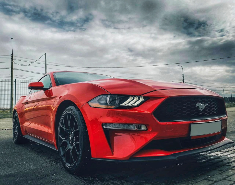 Первые впечатления. — Ford Mustang (6G), 2,3 л, 2018 года | обкатка ...