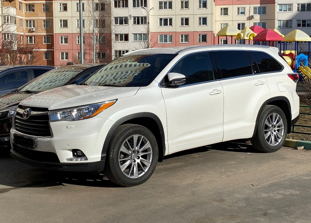 Лето 2021 — Toyota Highlander (XU50), 3,5 л, 2014 года | шины | DRIVE2