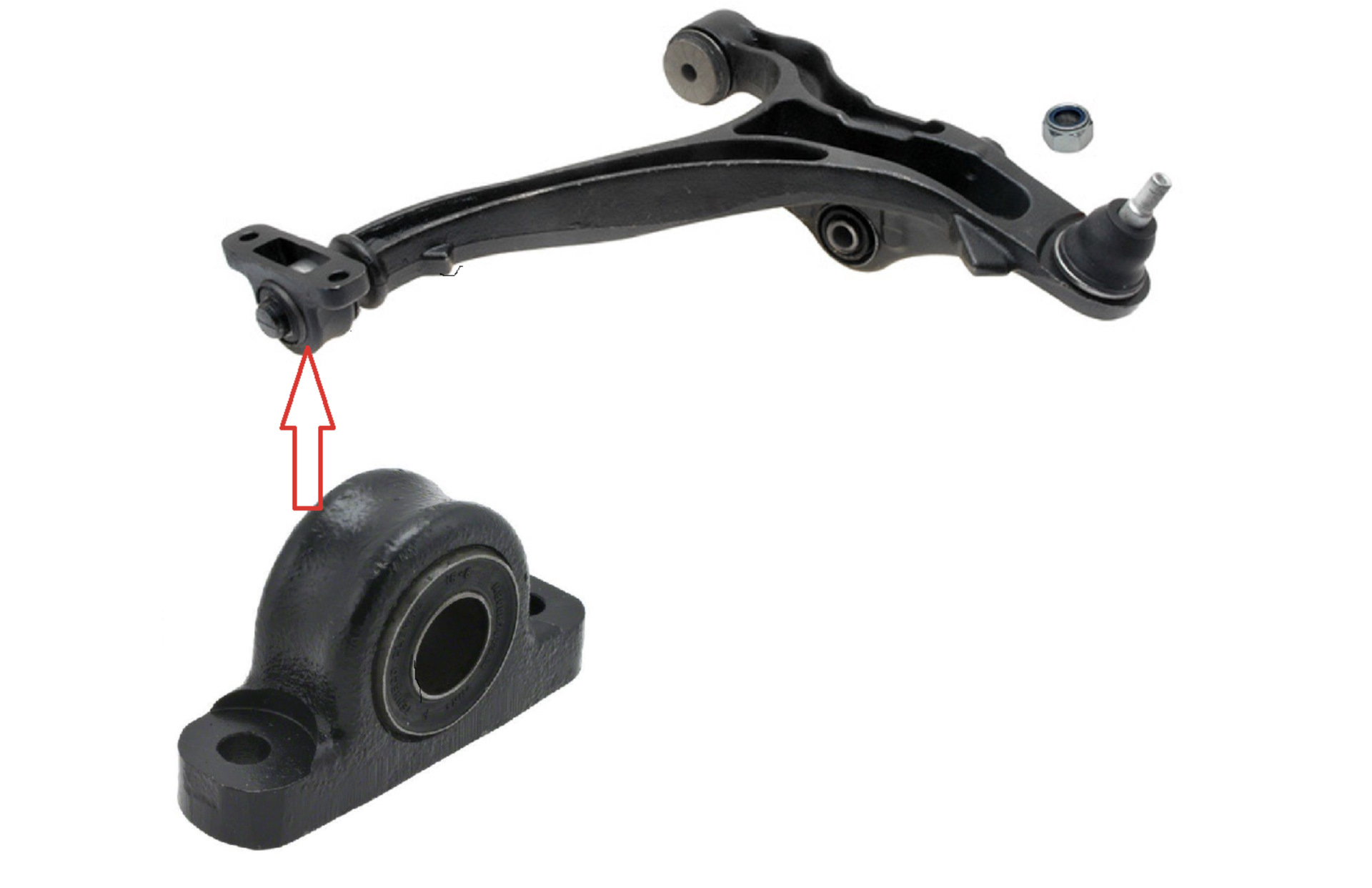 Замена элементов подвески. — Jeep Commander (XK), 5,7 л, 2006 года ...