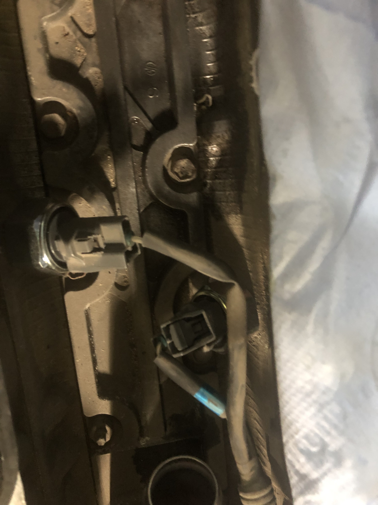 И снова датчик детонации… — Toyota Kluger, 3 л, 2004 года | визит на ...