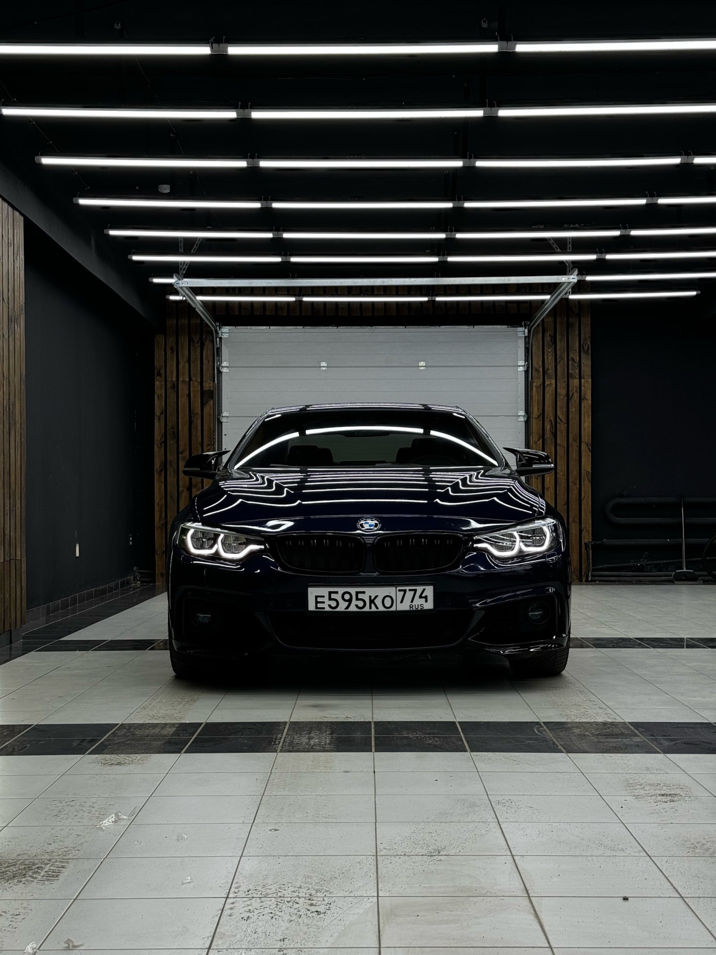 Led фары (не ориг) вместо ксенона — BMW 4 series (F32), 2 л, 2014 года ...