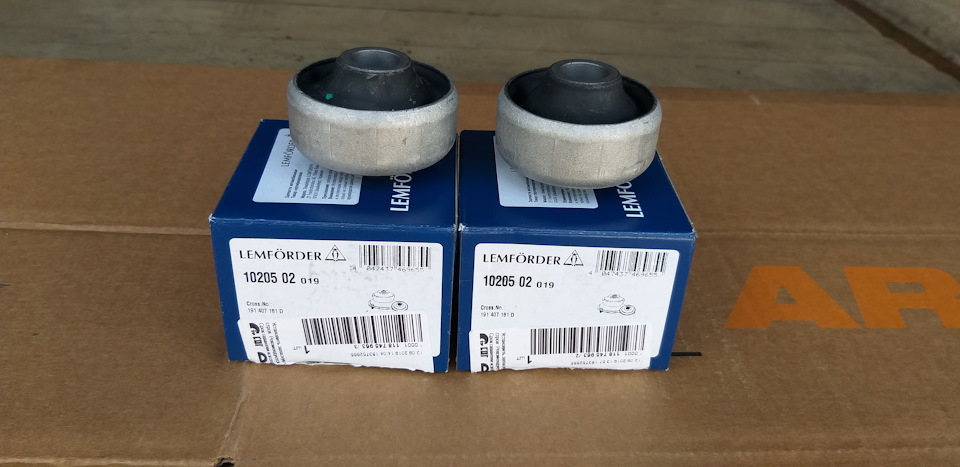 1020502 Сайлентблок рычага подвески LEMFORDER | Запчасти на DRIVE2