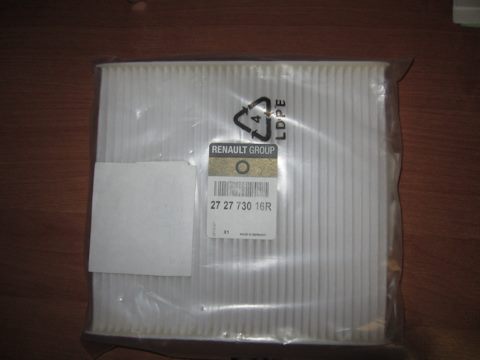272773016R Фильтр воздушный RENAULT | Запчасти на DRIVE2