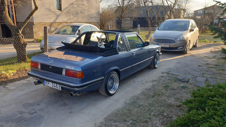 Bmw raduet — BMW 3 series Convertible (E21), 2 л, 1981 года | покатушки ...