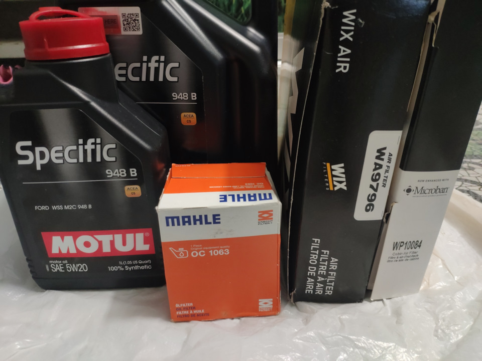 Очередное ТО — Ford Fusion (America) (2G), 2,5 л, 2016 года | плановое ...