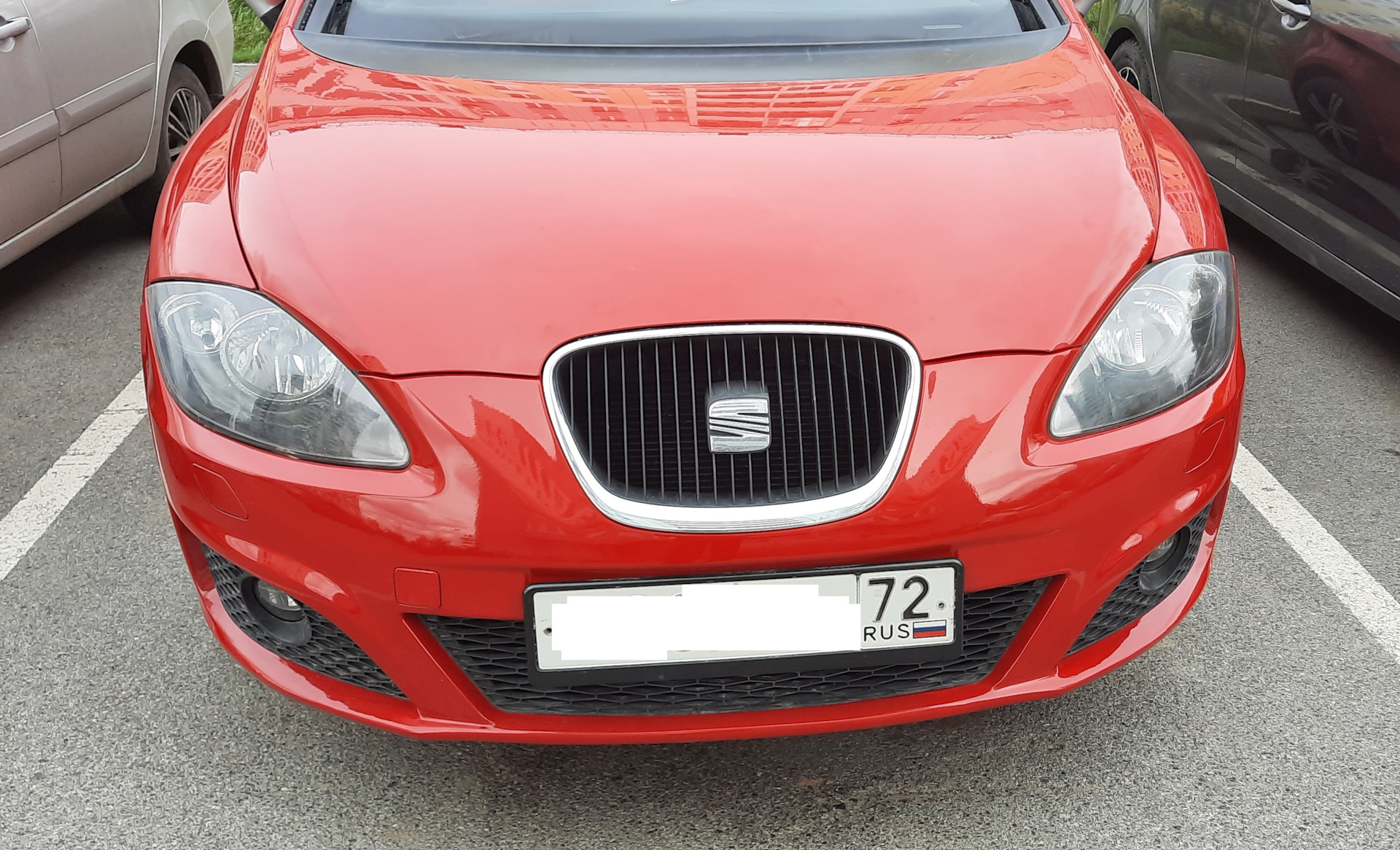 Ах эти черные глаза. 😎 — SEAT Leon (Mk II), 1,6 л, 2012 года | запчасти ...